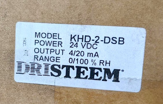 Dri-Steem KHD-2-DSB Duct Relative Humidity Sensor & Transmitter Humidi ...